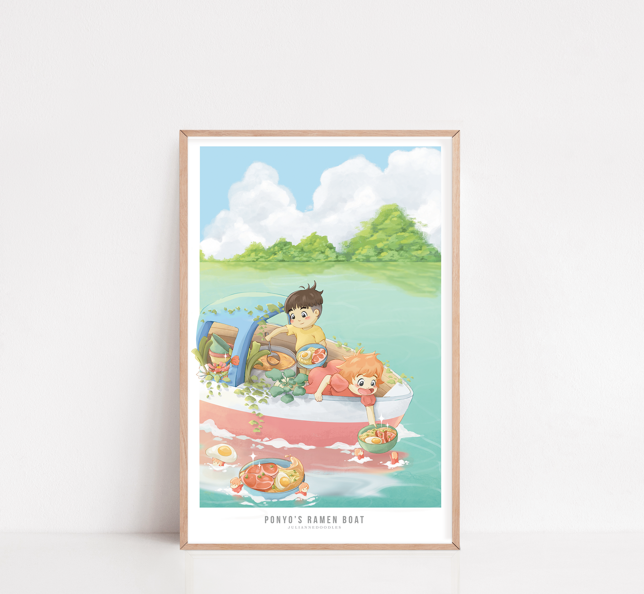 Ramen Boat Print – PepperCut