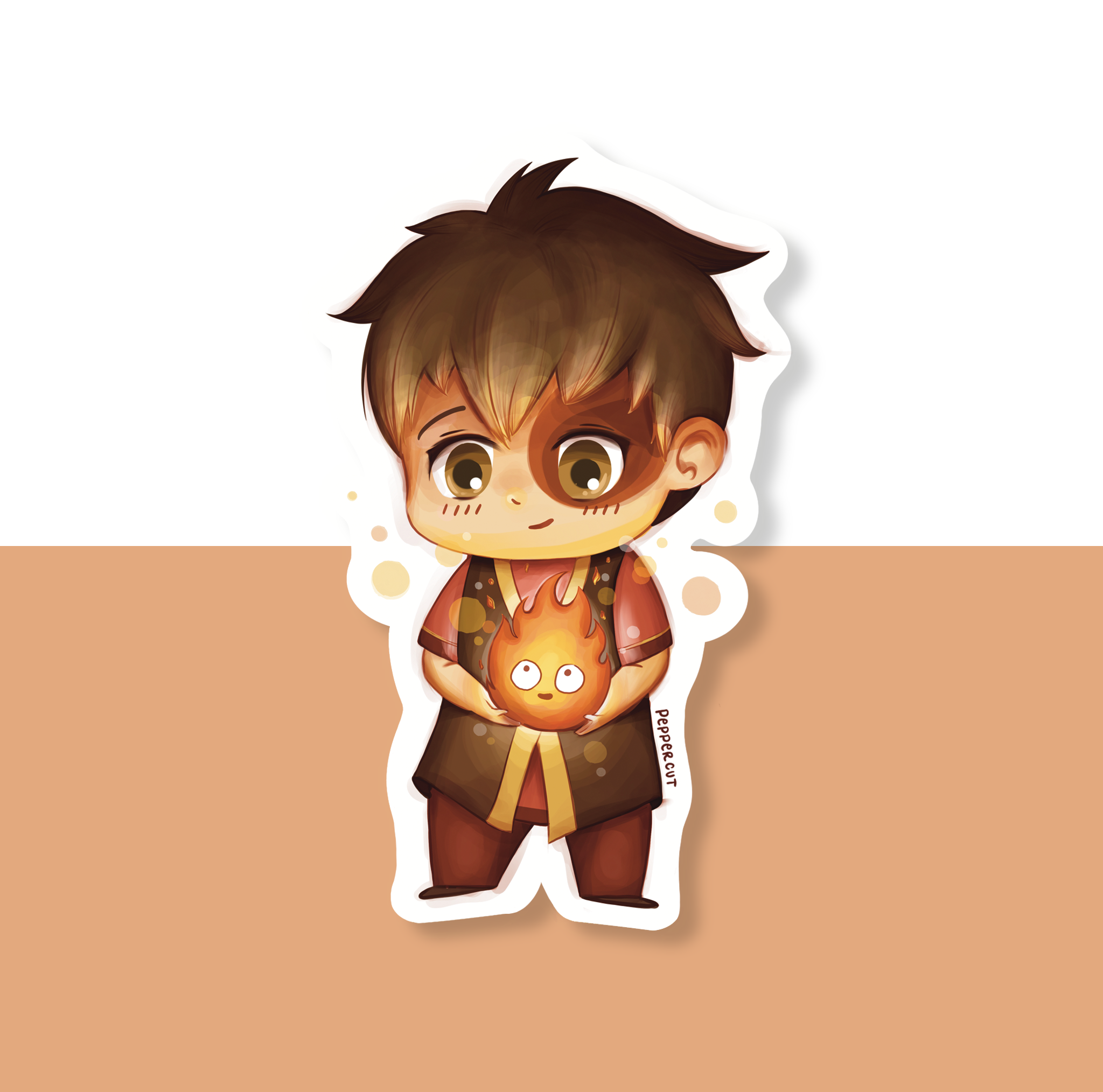 Zuko and Fire Demon Sticker – PepperCut